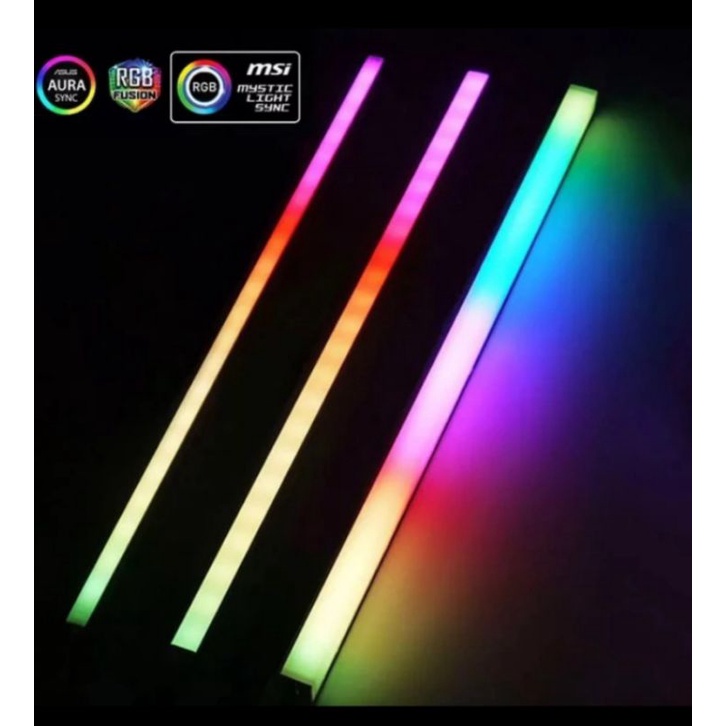 Jual lampu led strip dua sisi 5v 3pin untuk pc custom 27cm | Shopee ...