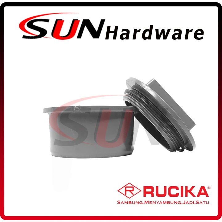 Jual Clean Out 4 Inch Rucika Tutup Pipa Dop CO Septic Tank Sepiteng ...