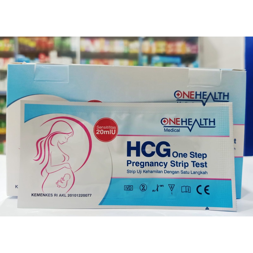 Jual [𝐏𝐑𝐈𝐕𝐀𝐒𝐈 𝐀𝐌𝐀𝐍] One Health Test Pack 𝐊𝐞𝐦𝐚𝐬𝐚𝐧 𝟏 𝐒𝐭𝐫𝐢𝐩 - Alat Tes ...