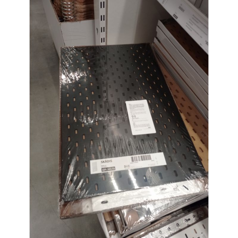 Jual skadis Ikea papan berlubang pegboard kayu dinding 36x56 cm ...