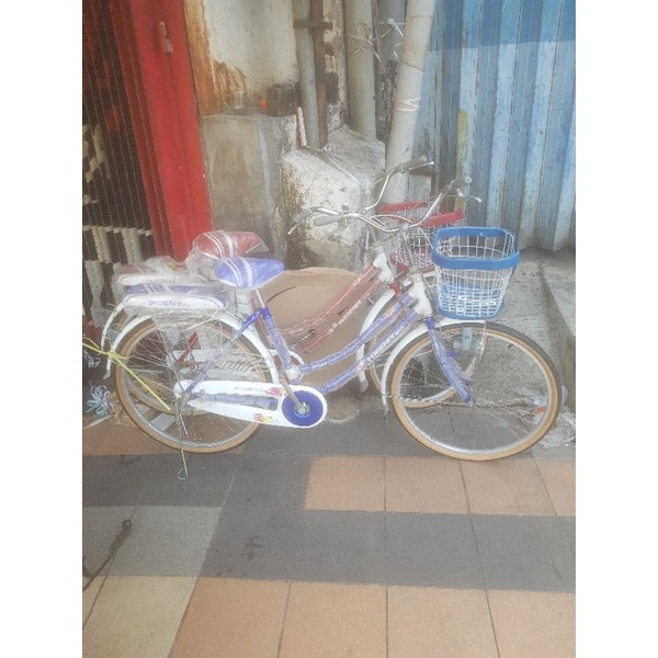 Jual Sepeda Mini Ban 26 Keranjang CTB Phoenix Star Merah Biru Bekas ...