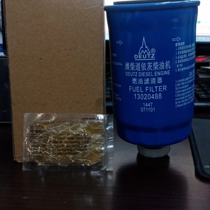 Jual Fuel Filter Weichai Deutz 13020488 1447071101 Filter Solar ...