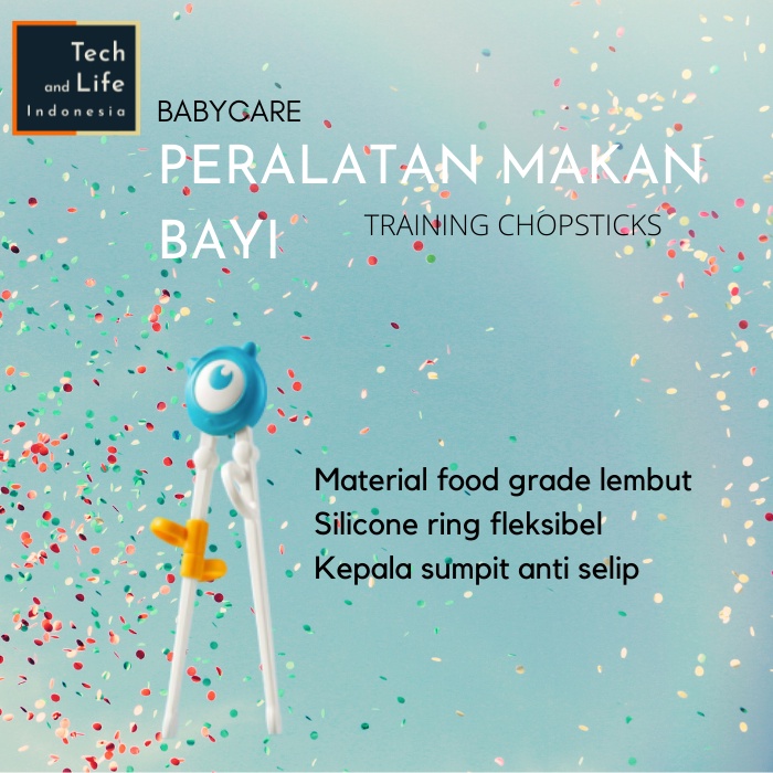 Jual Sumpit Belajar Bayi Anak Balita BC Babycare Training Chopsticks ...