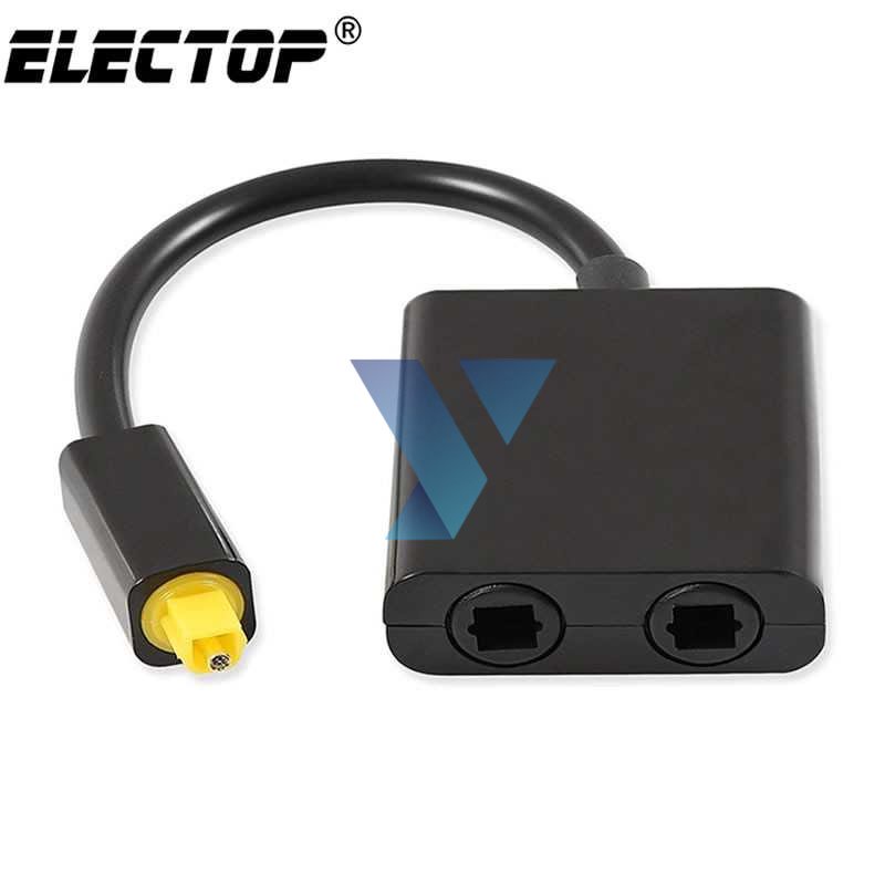 Jual EMK Digital Audio Splitter Optical Toslink SPDIF 2 Way - lto2 ( Al ...