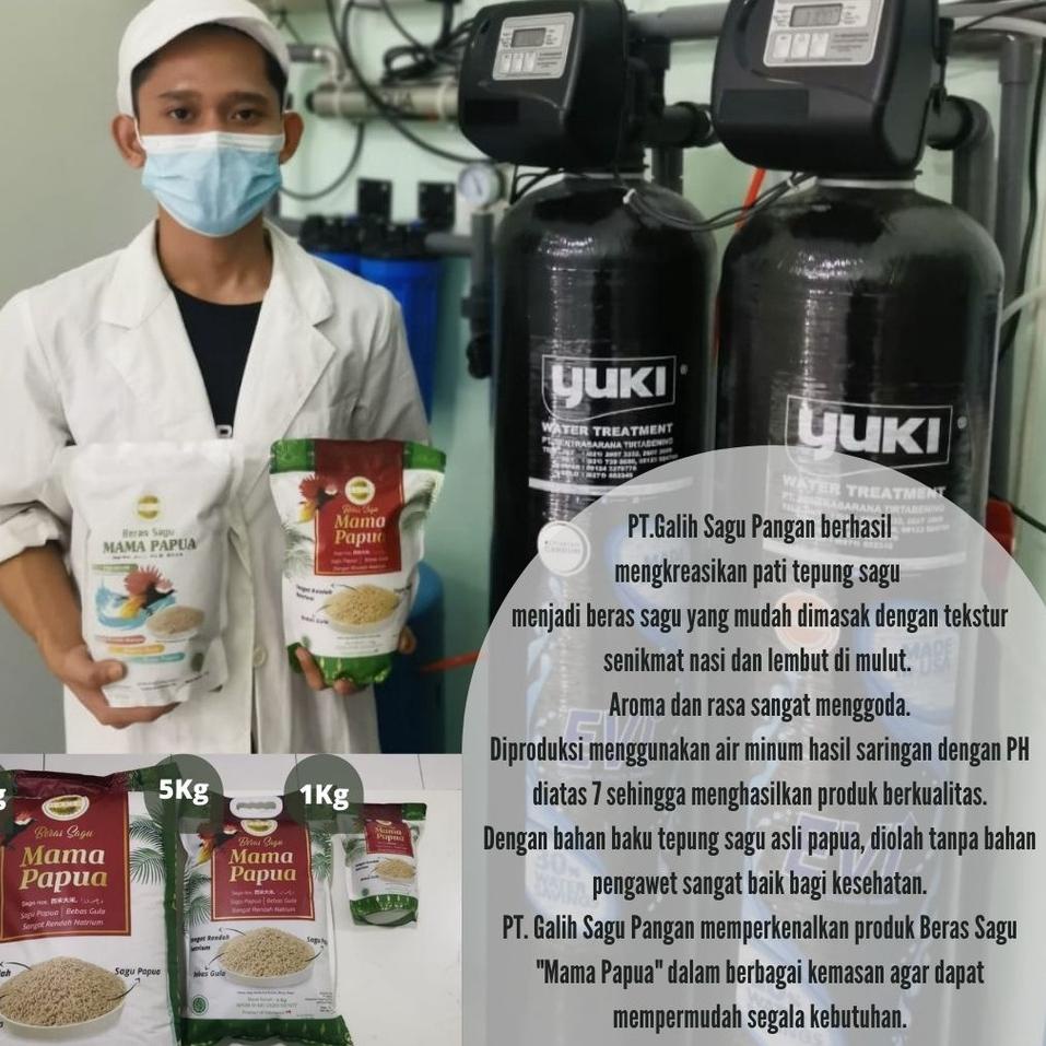Jual idMm3M7--Beras Sagu Mama Papua Original Kemasan 1Kg | Shopee Indonesia