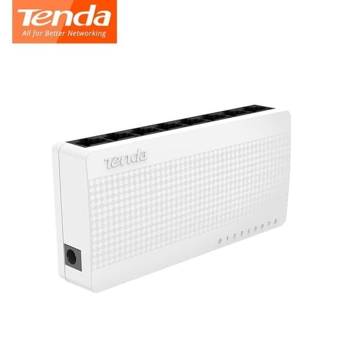 Jual Tenda S108 8-Port Ethernet Switch Hub Switch Internet (Non ...