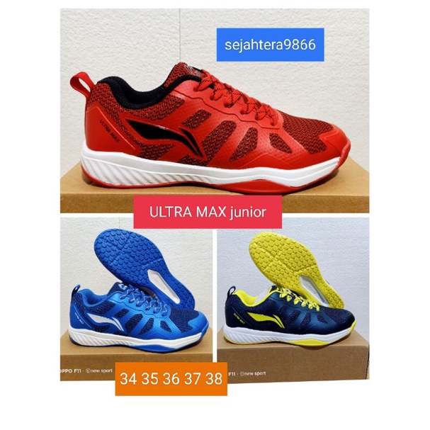 Jual sepatu Li-ning ULTRA MAX junior | Shopee Indonesia