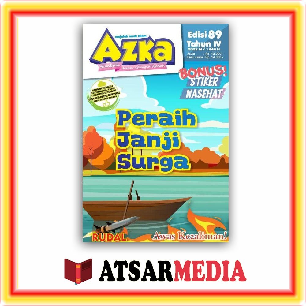 Jual Majalah Azka Edisi 89 Peraih Janji Surga | Shopee Indonesia