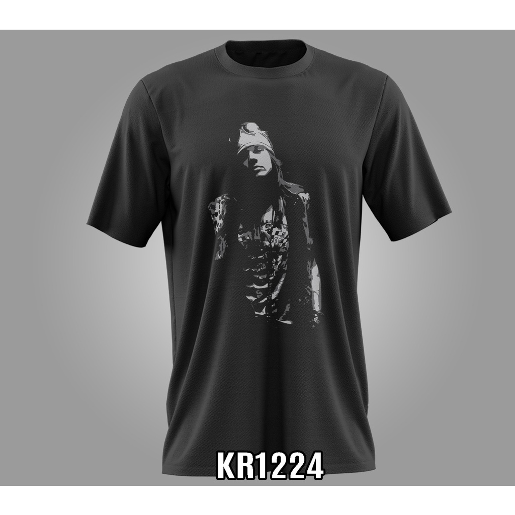 Jual Baju Kaos Distro GNR Gambar siluet Pendek Panjang Hitam XS - 6XL | Shopee Indonesia