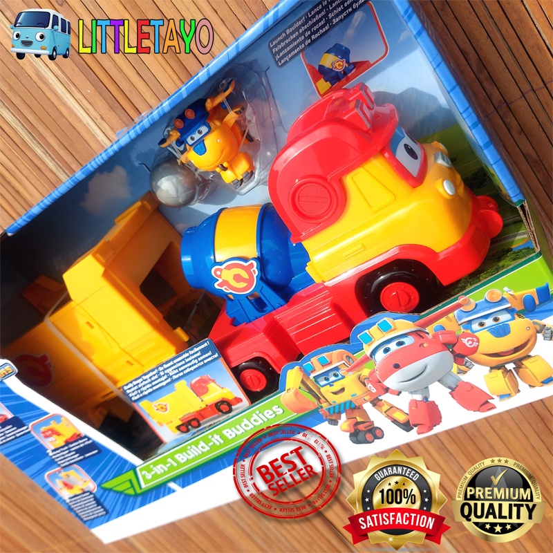 Jual SUPER WINGS 3 in 1 BUILD IT BUDDIES PLAYSET SPECIAL EDITION CEMENT ...
