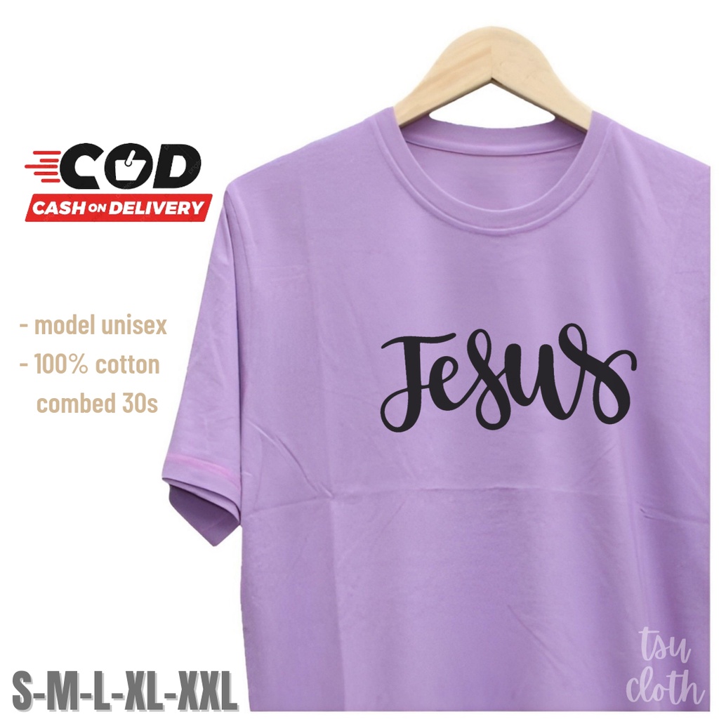 Jual Kaos Rohani Jesus / T-shirt Baju Rohani / Tshirt Rohani / Kaos ...
