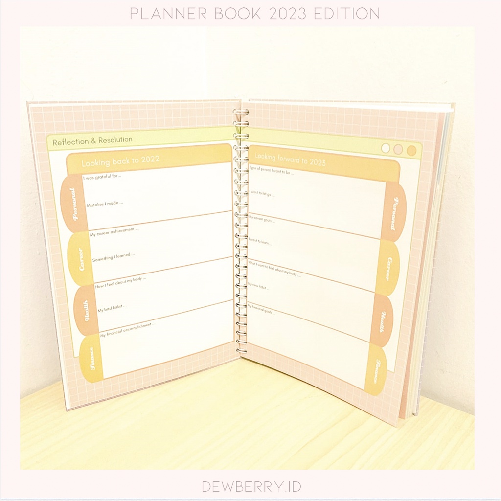 Jual PLANNER BOOK 2023 (gift/hampers/birthday/agenda) | Shopee Indonesia