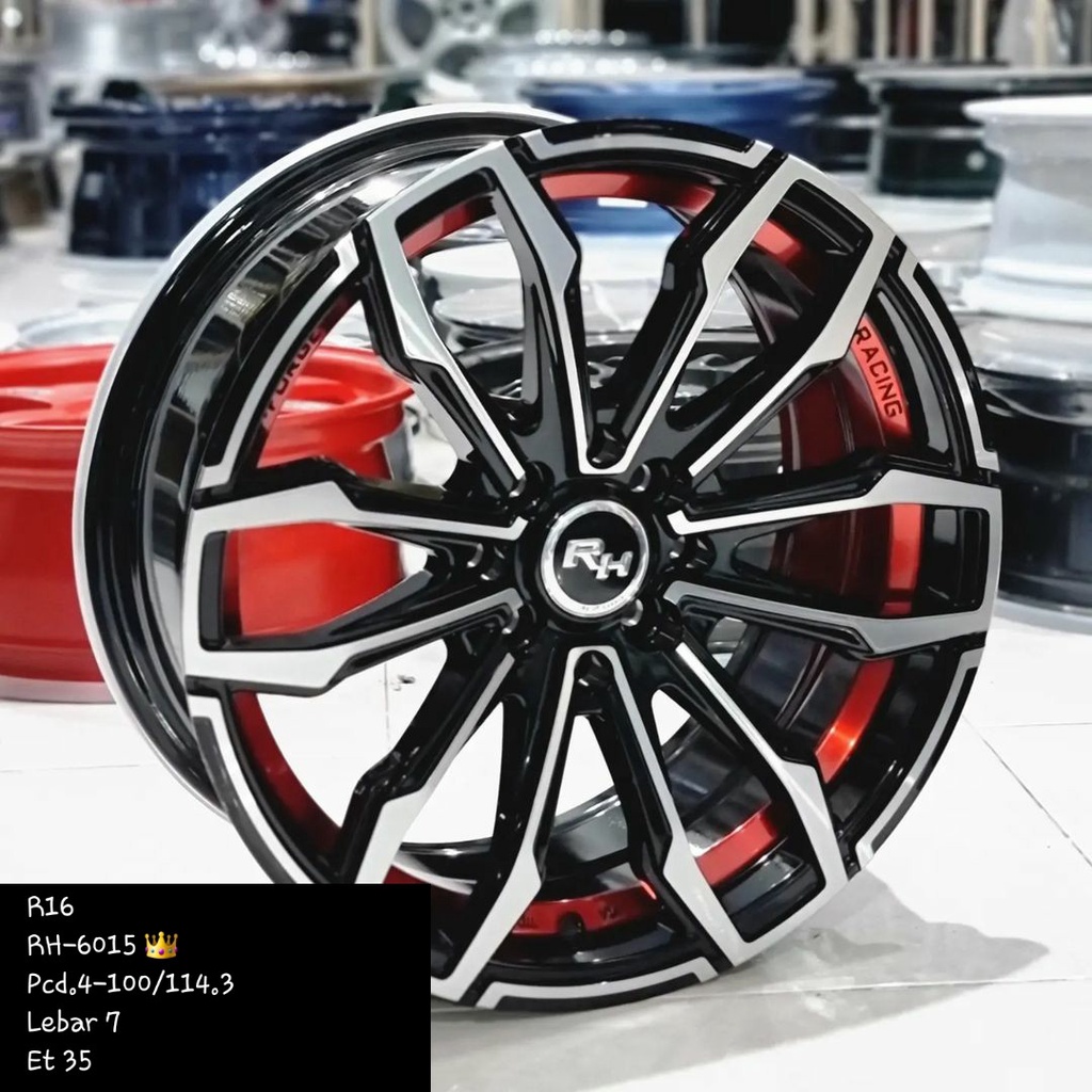 Jual velg mobil avanza xenia ring 16 lebar 7 velg racing jazz yaris mobilio | Shopee Indonesia