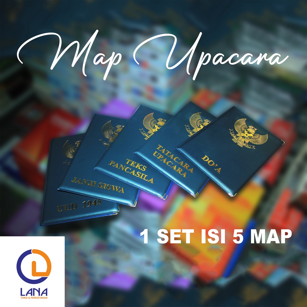 Jual MAP UPACARA 1 SET | percetakan lana | Shopee Indonesia