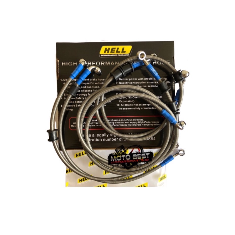 Jual Selang Rem Hell Depan Belakang Nmax 150-155 ABS | Shopee Indonesia