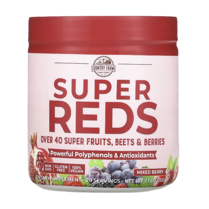 Jual Country Farms Super Reds Mixed Berry 200 gr - Makanan Kaya Nutrisi ...