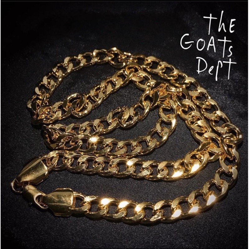Jual Gold Chain By The Goats Dept / kalung rantai emas style skena ...