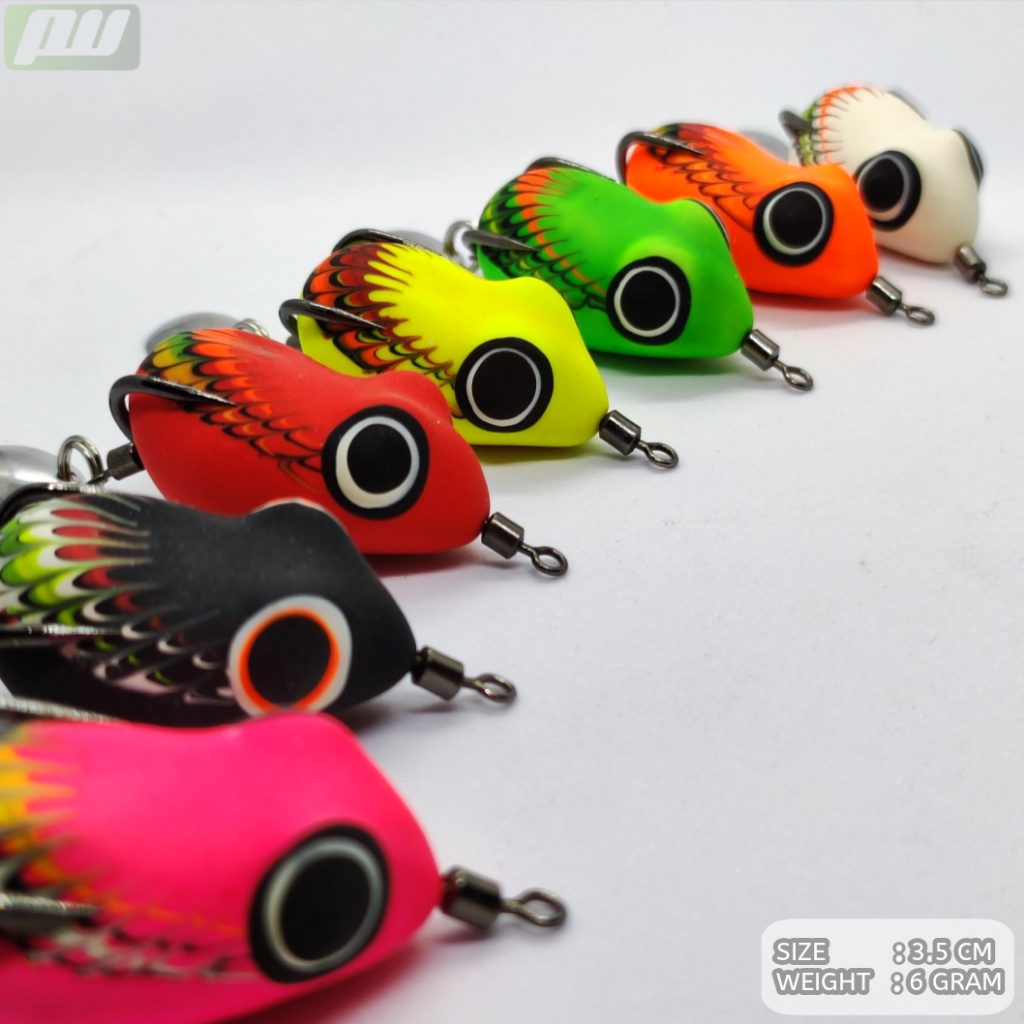 Jual Soft frog 3.5cm Killer Umpan Casting Ikan Gabus | Shopee Indonesia
