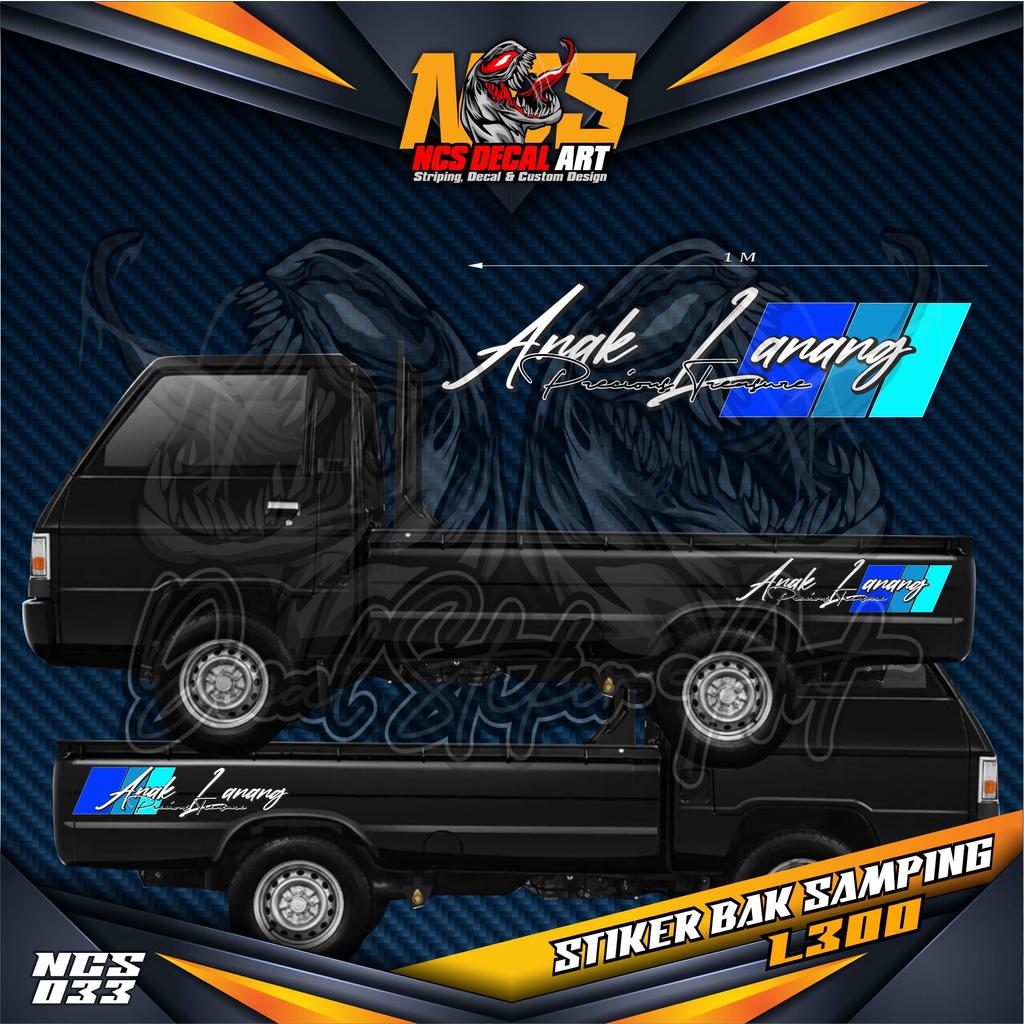 Jual Stiker Bak Samping Pick Up L300 Stiker Vinyl Custom Stiker Variasi ...
