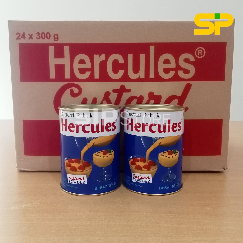 Jual HERCULES Custard Powder Bubuk Custard 300 gr / Hercules Tepung ... Jual HERCULES Custard Powder Bubuk Custard 300 gr / Hercules Tepung ...
