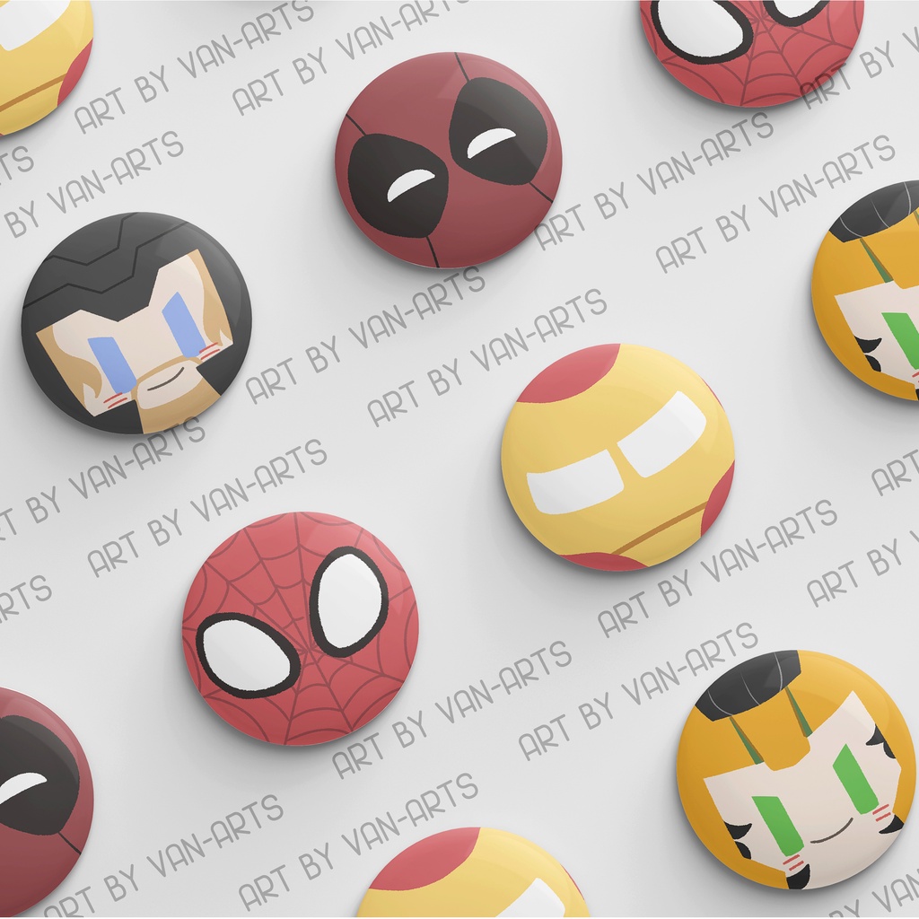 Jual Pin Button Marvel | Shopee Indonesia