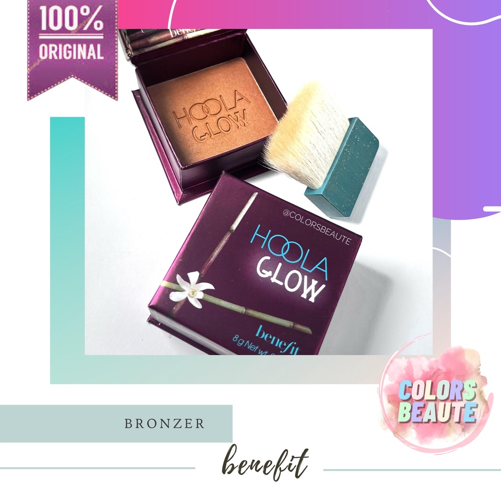 Jual BENEFIT COSMETICS Hoola Matte & Glow Bronzer | Shopee Indonesia
