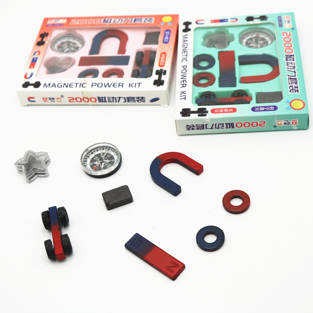 Jual Magnetic Power Kit Mainan Edukasi Alat Peraga Sekolah Sains Magnet ...