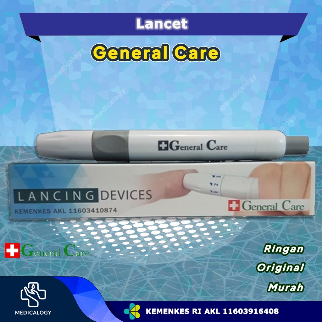 Jual General Care Lancet Device Alat Cek Darah | Shopee Indonesia