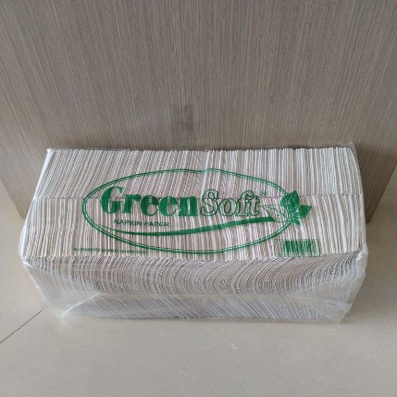 Jual Tissue Greensoft/Tisu prasmanan/tisu hajatan/Tisu sendok/Tisu kertas/Tisu kiloan/Tisu putih ...