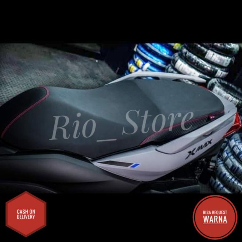 Jual Cover Modifikasi Kulit Jok Motor Yamaha Xmax Model Eropa Terbaru ...
