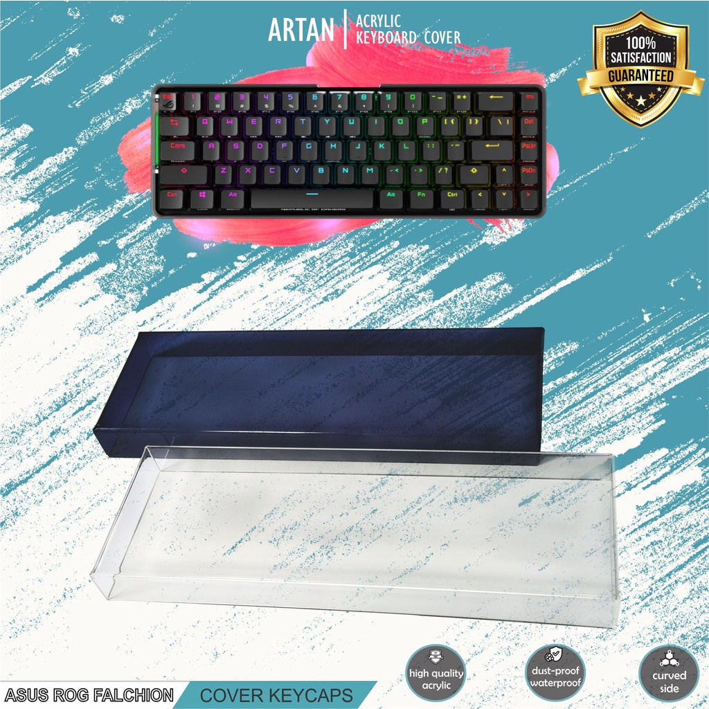 Jual ASUS ROG FALCHION 65 ACRYLIC KEYCAPS COVER PELINDUNG CAPS KEYBOARD ...