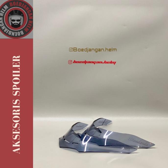 Jual Spoiler Helm Nhk R1 - Nhk Helm R1 Spoiler 2D Akrilik | Shopee ...
