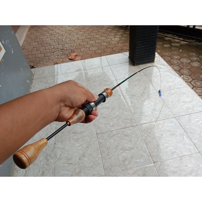 Jual new produk joran ul micro joran wader udang lentur 150cm | Shopee ...