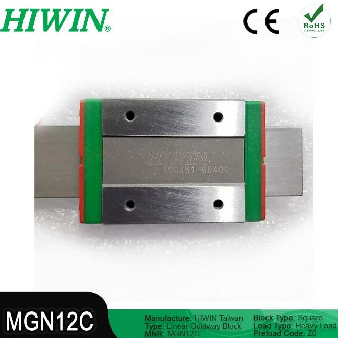 Jual Mgn12C Linear Guide Block - Original Hiwin Taiwan | Shopee Indonesia