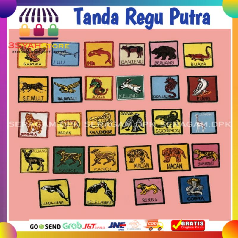 Jual Badge + Bendera Regu Pramuka Penggalang Putra [set] | Shopee Indonesia