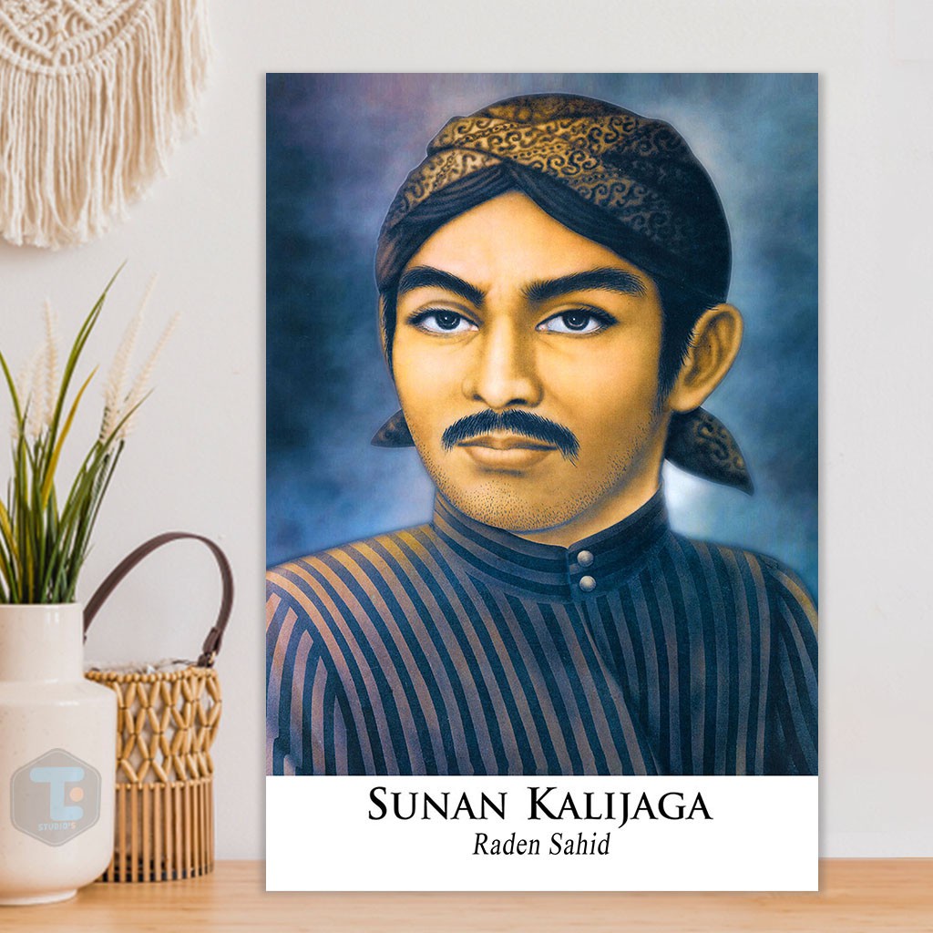 Jual Poster Sunan Ulama Habib Hiasan Dinding Walisongo Lukisan Tokoh ...