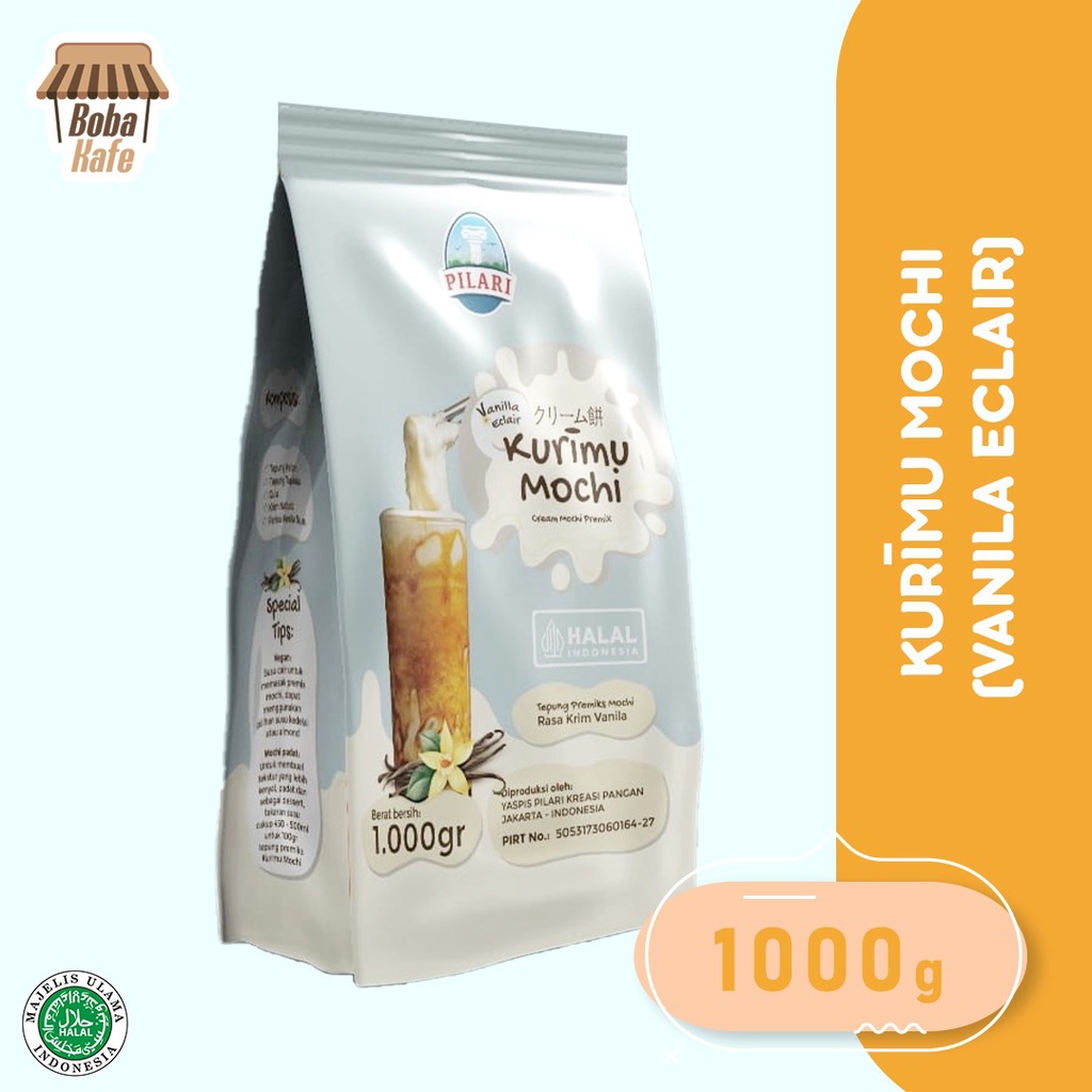 Jual KURIMU MOCHI RASA VANILA ECLAIR - TEPUNG MOCHI - CREAM MOCHI RASA ...