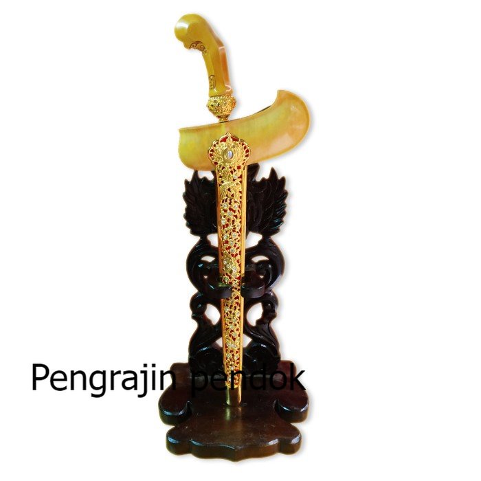 Jual Jagrak Stand Tempat Keris Logo Hamengkubuwana Ukir | Shopee Indonesia