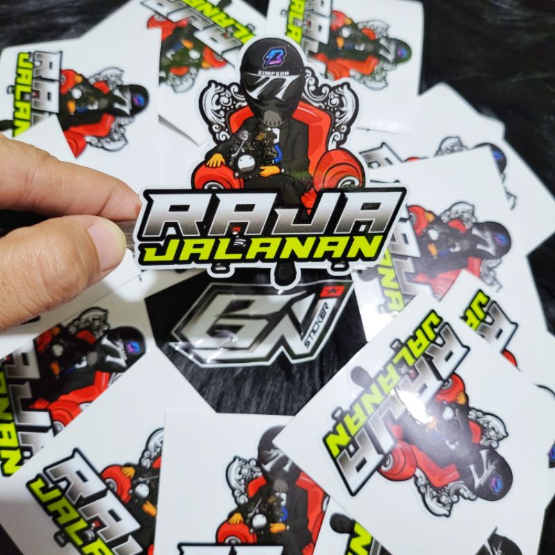 Jual stiker kata2 sticker Raja Jalanan | Shopee Indonesia