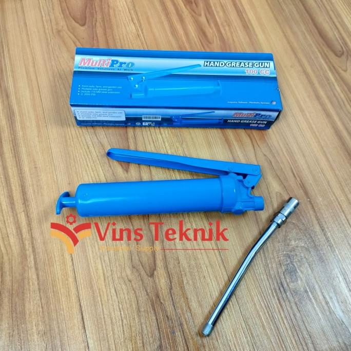 Jual Multipro Hand Grease Gun 100Cc Mini Pompa Oli Gemuk Manual ...