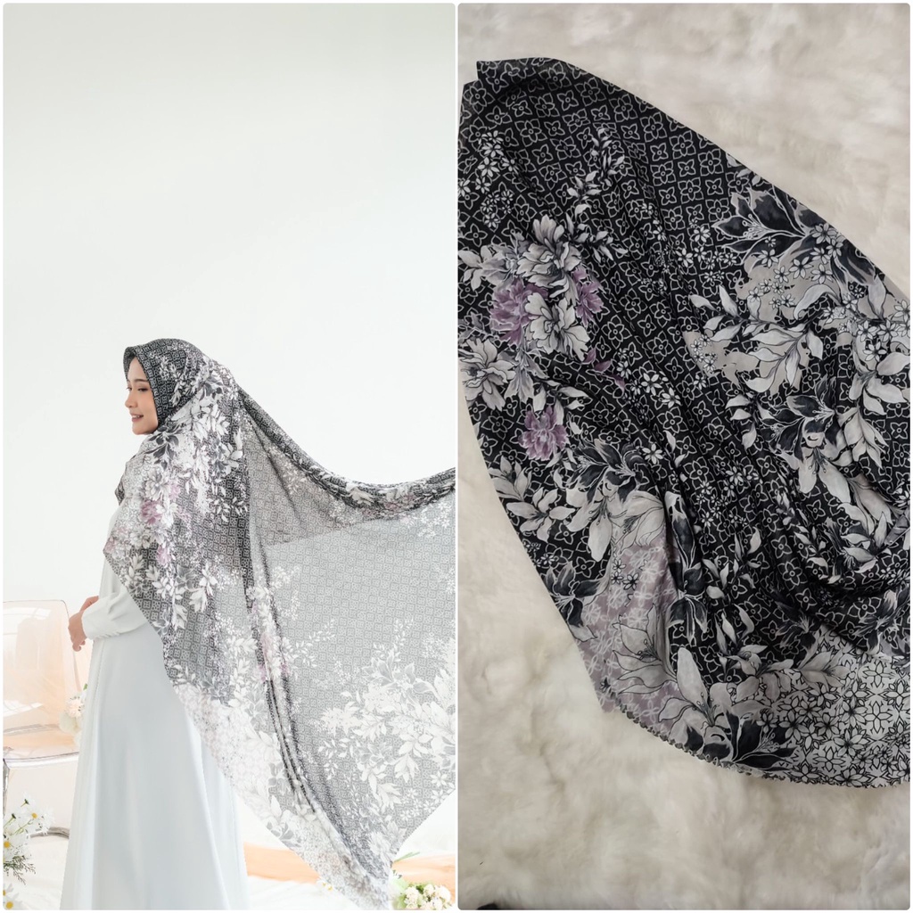 Jual Voal Motif Premium / Hijab Segi Empat Voal Motif Premium Lasercut ...