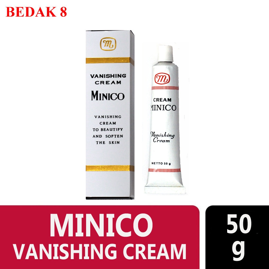 Jual Krim Muka Minico Vanishing Cream 50 gr | Shopee Indonesia