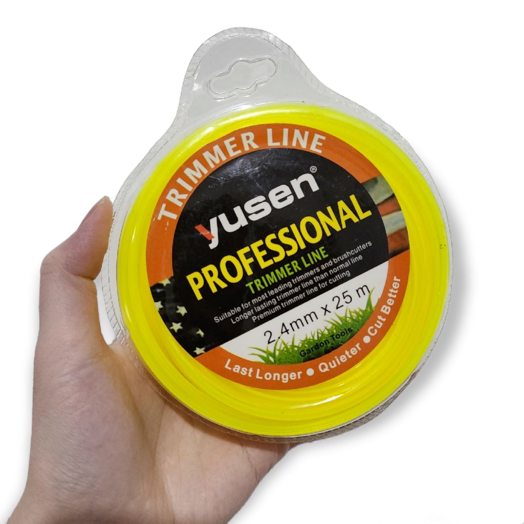 Jual Tali Senar Mesin Potong Rumput Senar Nylon Cutter Trimmer Line 25m ...