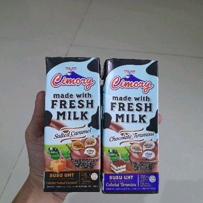 Jual Cimory Fresh Milk susu UHT 1 pcs CHOCOLATE TIRAMISU / SALTED ...