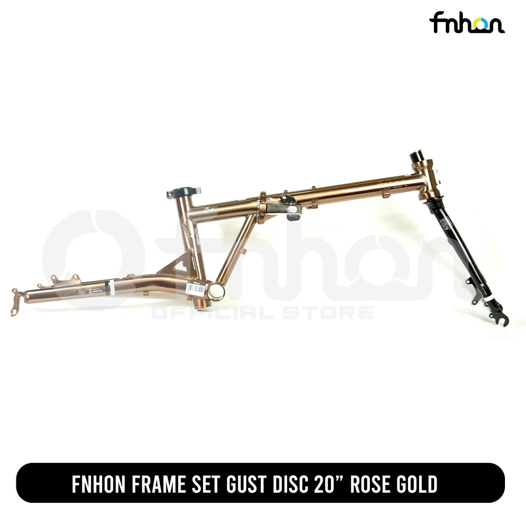 Jual FNHON FRAME SET GUST DISCBRAKE STD 20" FREE HANDLEPOST | Shopee ...