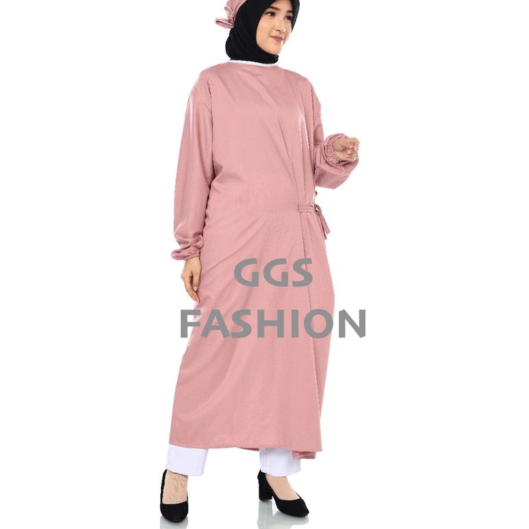 Jual Update - APD Surgical Gown Katun Warna DUSTY PINK + HEAD CAP pakai ...
