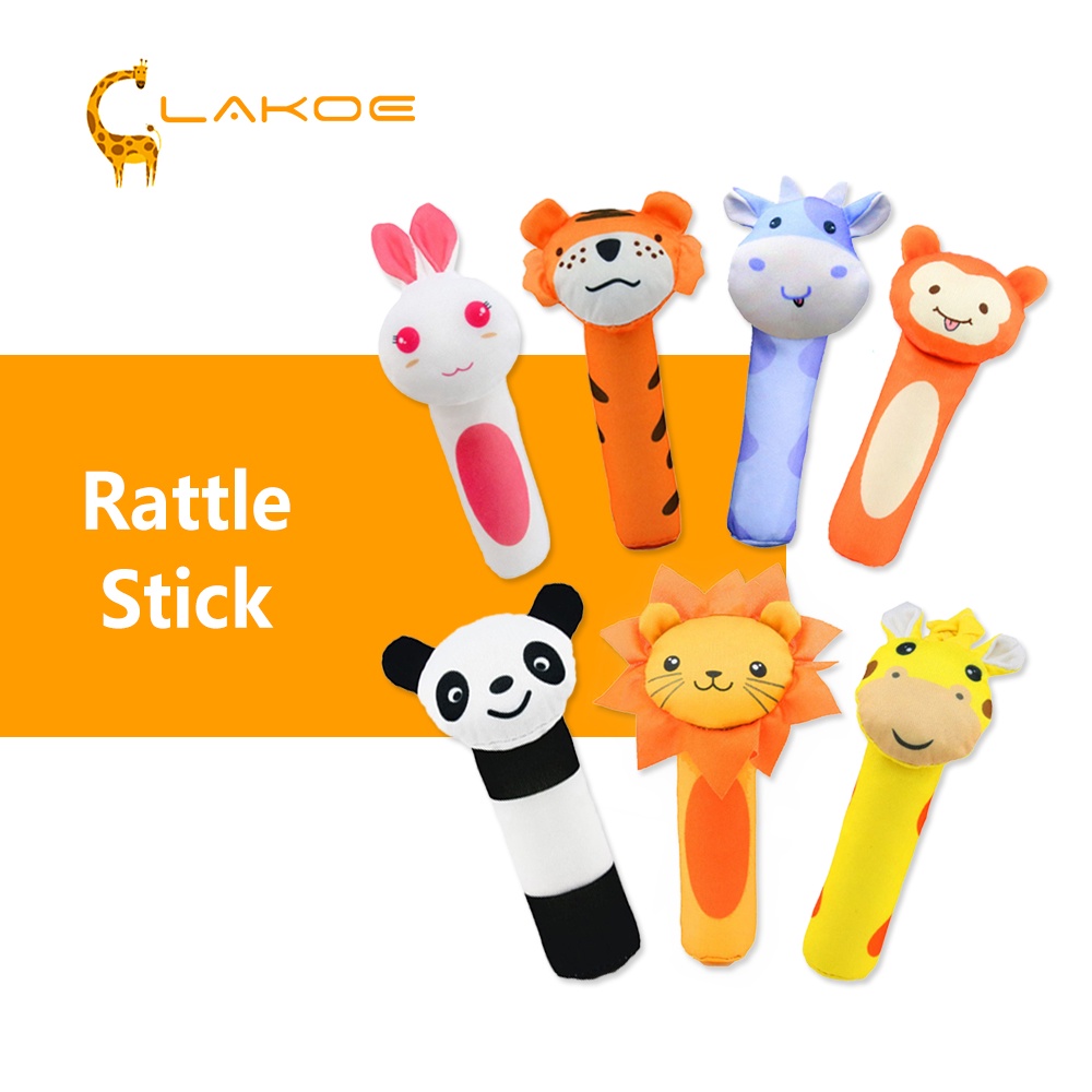 Jual LAKOEOFFICIALMALL Mainan Rattle Stick Bayi Mainan Tangan Bayi ...