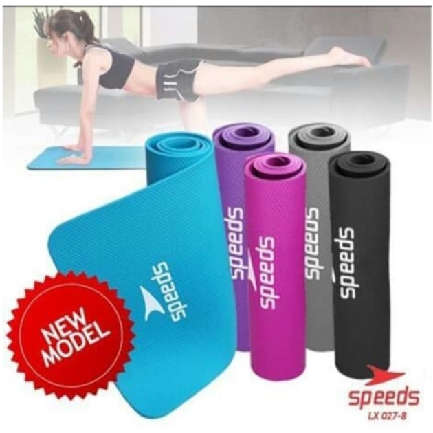 Jual Produk New -Matras Yoga / Yoga Mat Speeds Nbr 10Mm Original Lx027 ...