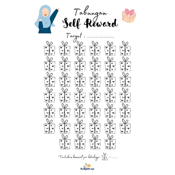 Jual KERTAS SAVING CHALLENGE A5 A6 TABUNGAN TARGET | Shopee Indonesia