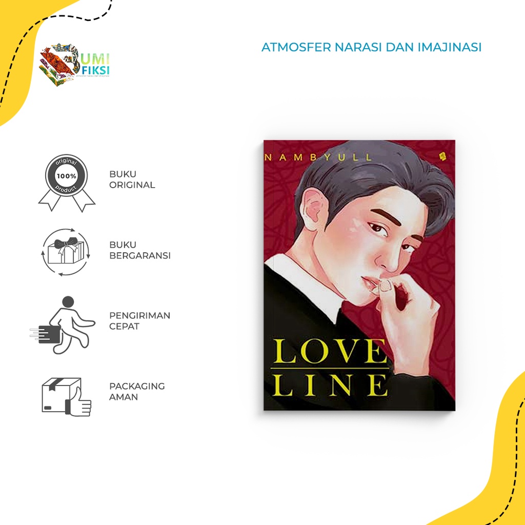 Jual Buku Novel - Love Line - Nambyull - Penerbit Bukune | Shopee Indonesia